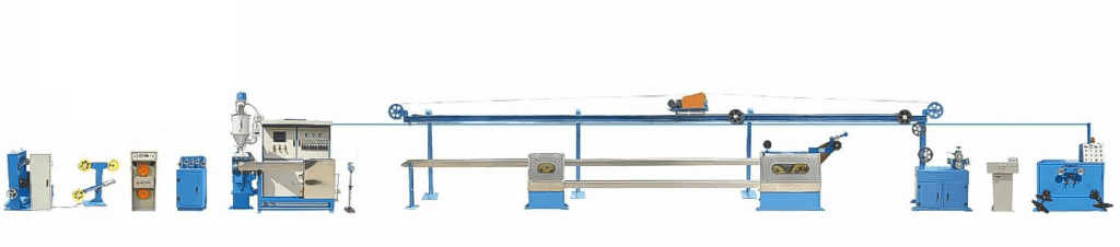 TEFLON HIGH-TEMPERATURE EXTRUSION LINE